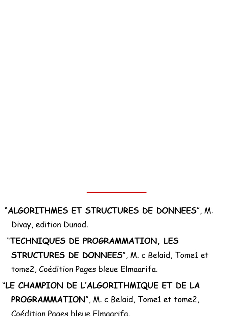 partie 1 | PDF | Paramètre (Programmation informatique) | Pointeur (programmation)