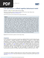 Cognitive Behavioral Model of Low Self Esteem Fennell 1997 - Lang Eng Us - Format Professional ...