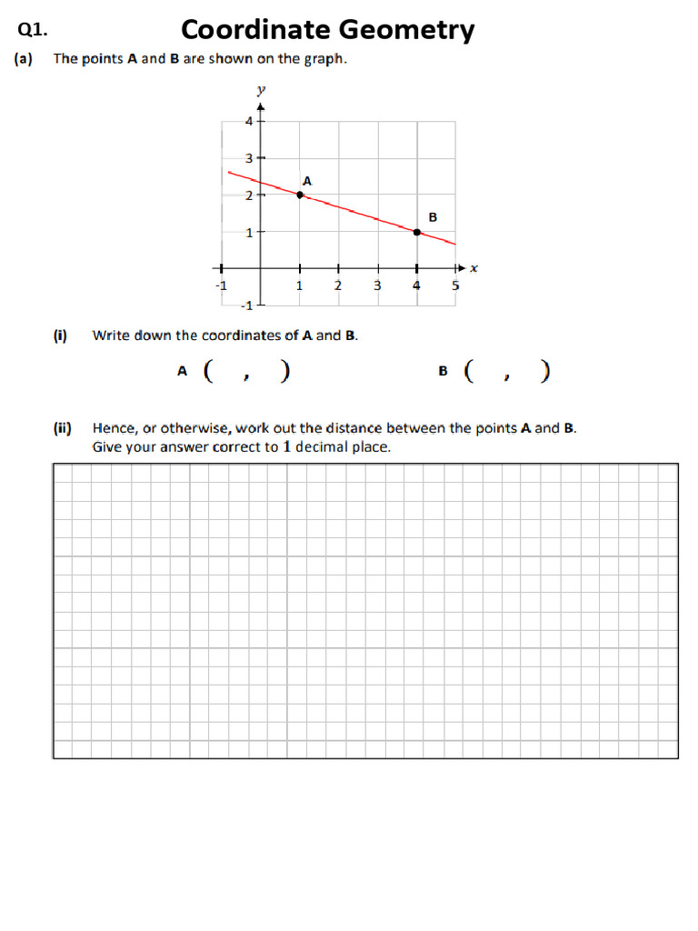 Coord Geometry Exam Papers | PDF