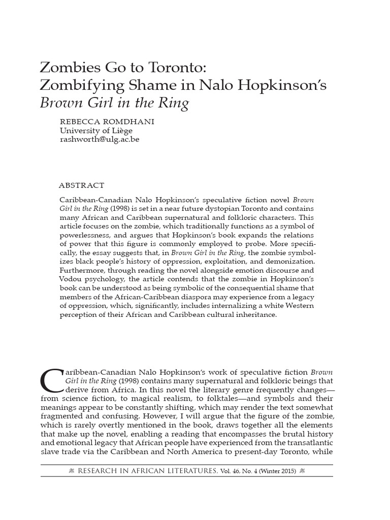 Zombies Go To Toronto Zombify | PDF | Zombies | Haitian Vodou