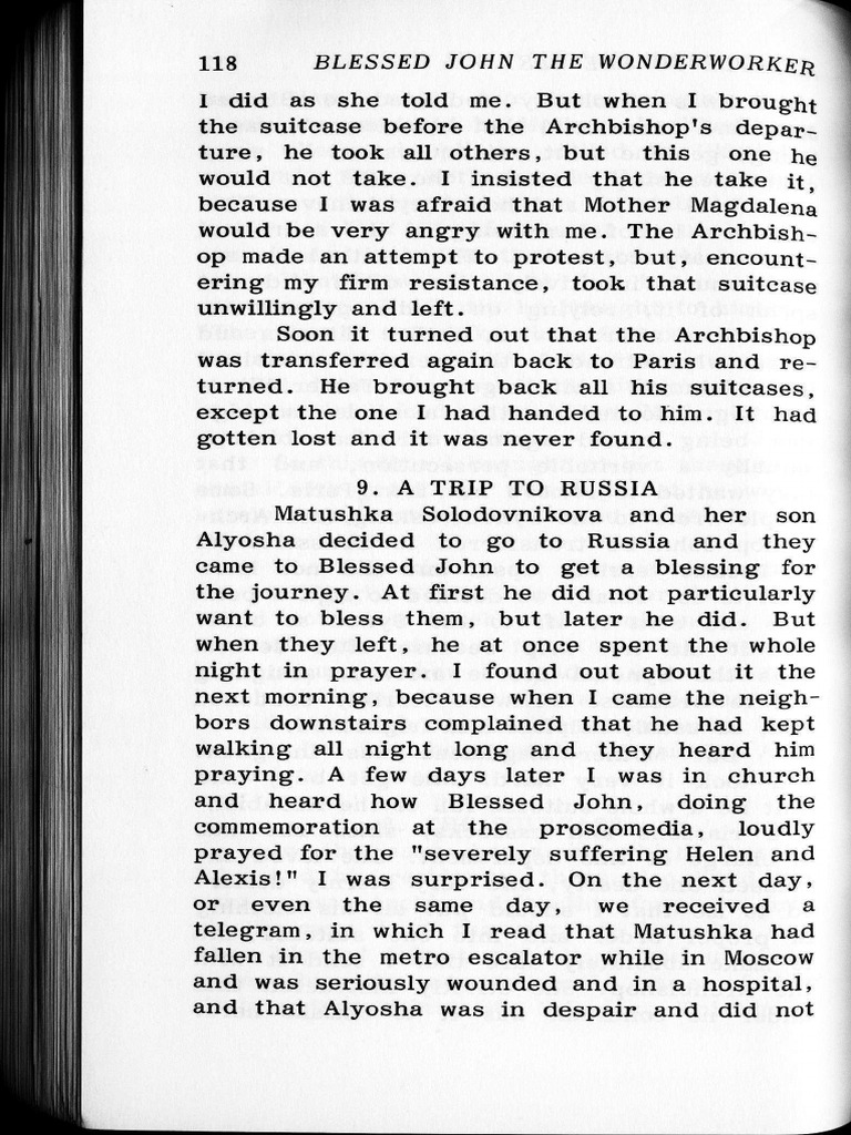 Bl. John Wonderworker Part 2 Copy | PDF