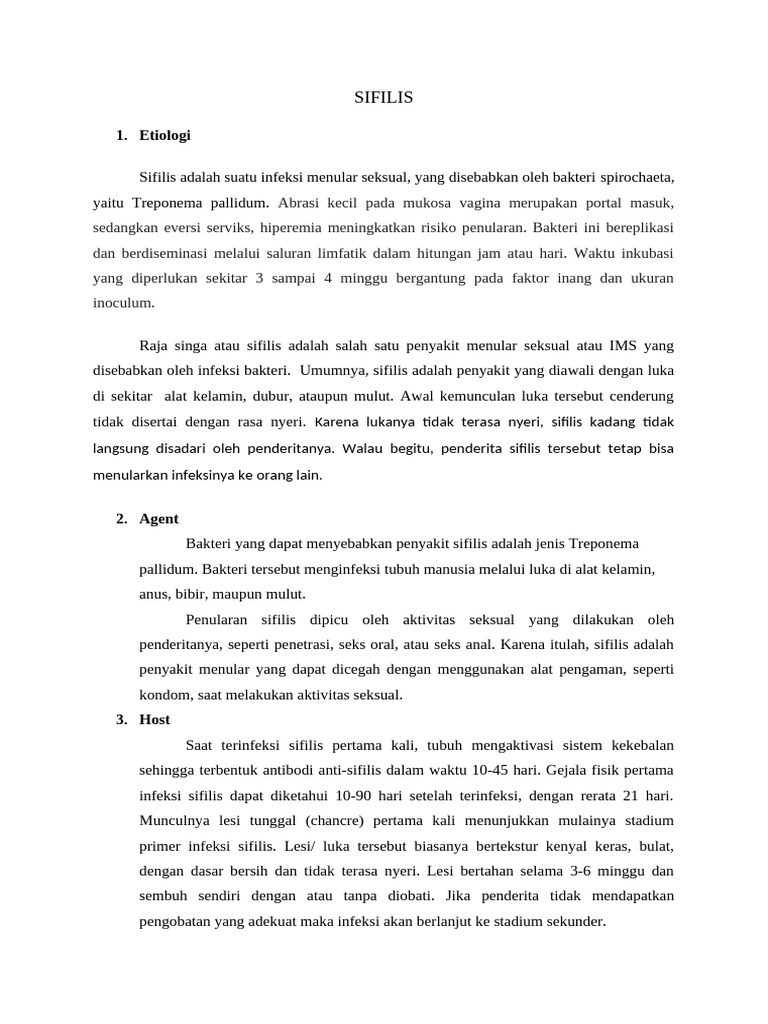 SIFILIS | PDF