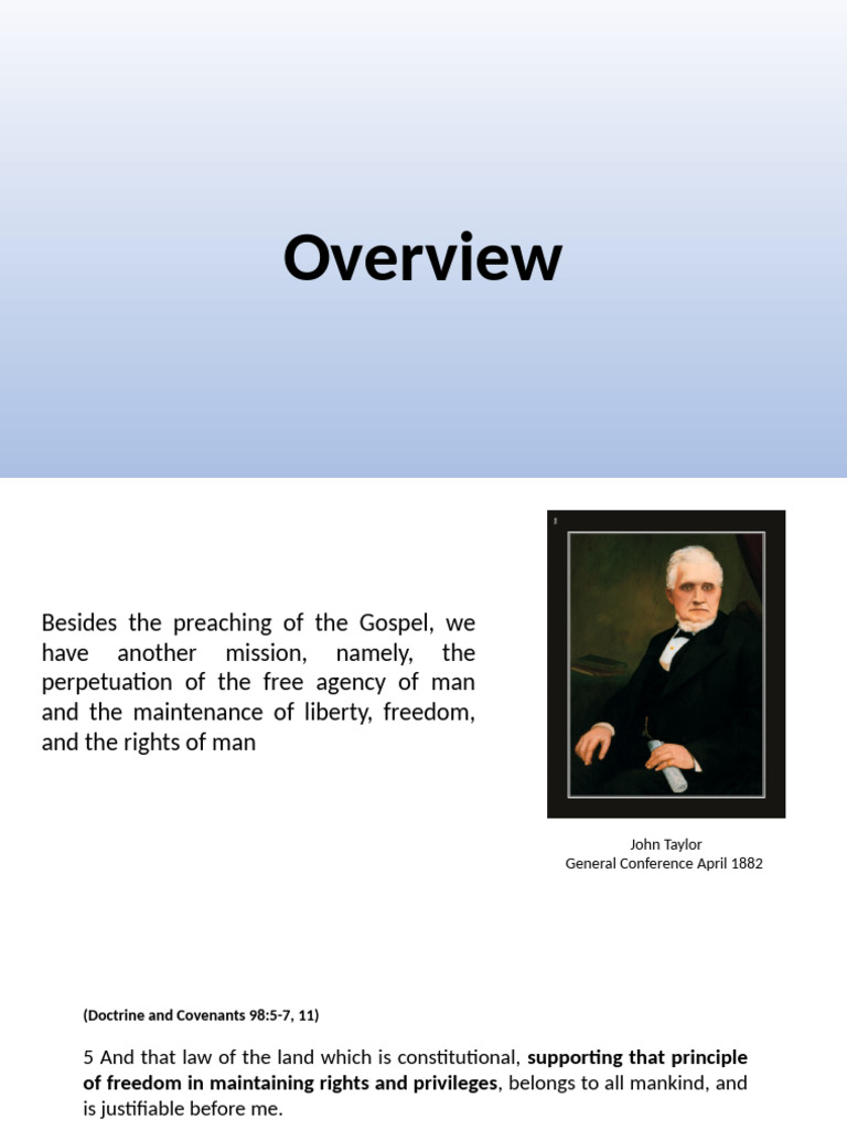 Constitution Lesson 4 Kingdom of God - PPTM | PDF | Prophet | Glory ...