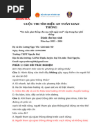 Đáp An Bài Thi ATGT | PDF