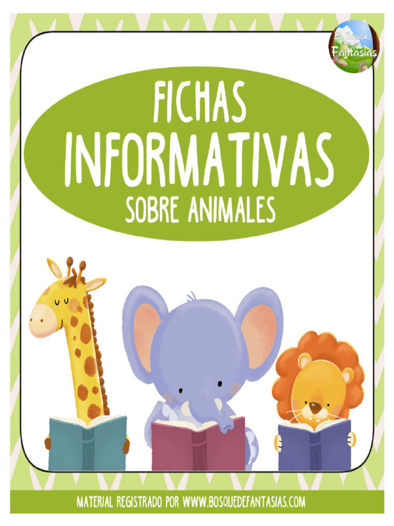 Fichas Informativas Animales | PDF