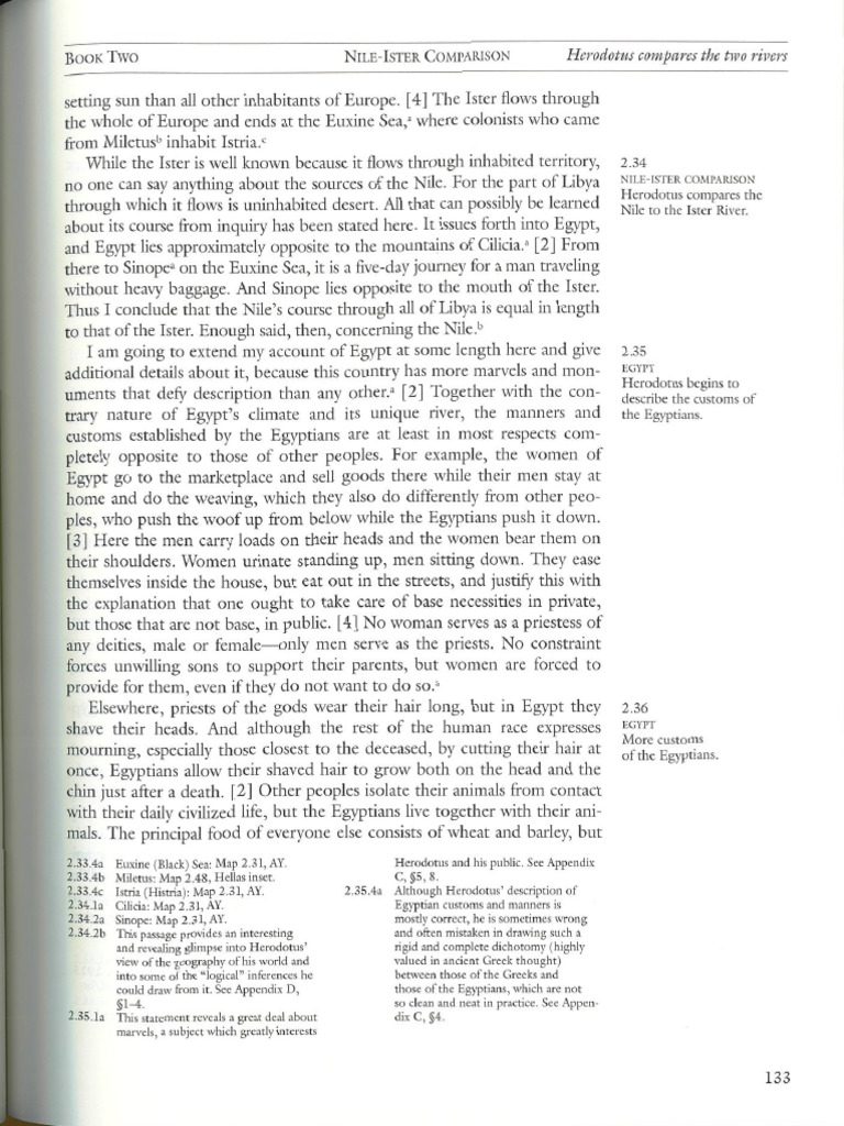 Herodotus Readings 2 No Scythians | PDF