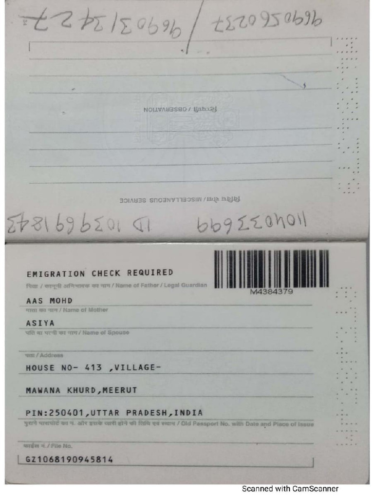 Driver..Parvez Mohd | PDF