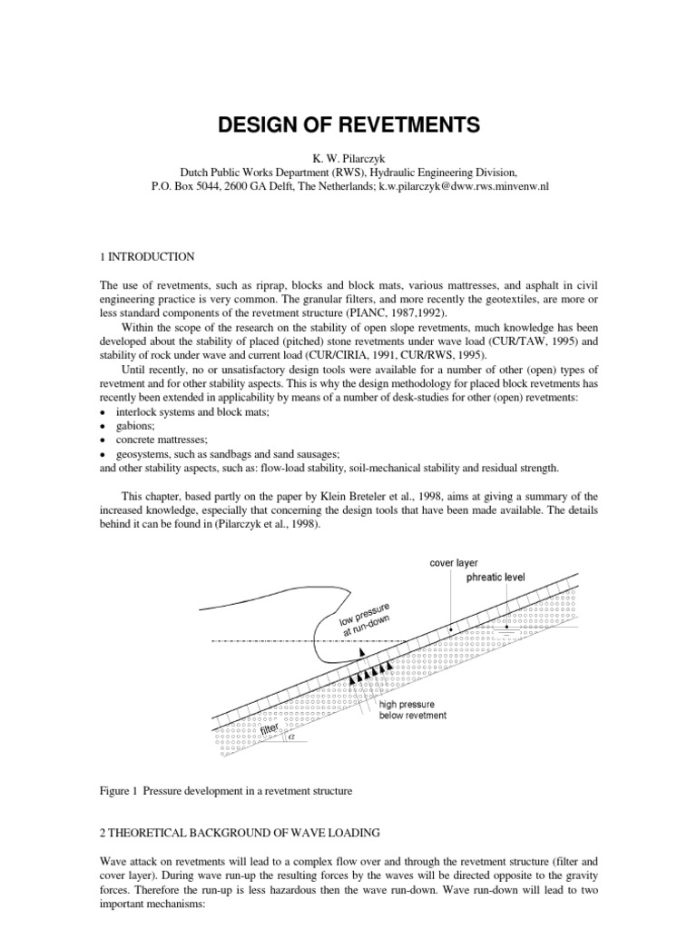 Design Revetments | PDF