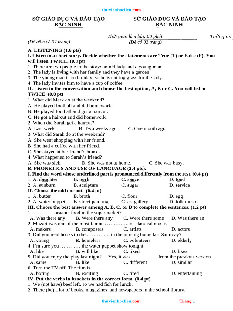 7941e08c6a529ce10ca750e565d628e2_thuvienhoclieu.com-De-thi-HK1-Tieng-Anh-7-Bac-Ninh-23-24 | PDF