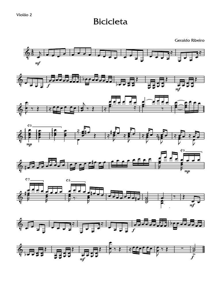 Partition musicale : Alegremente V 84 | PDF