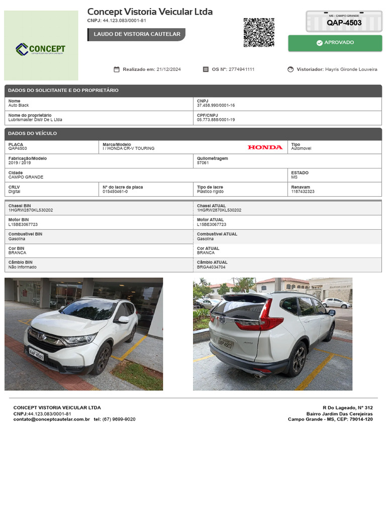 QAP4503 - CRV (2) | PDF | Eixo | Carro