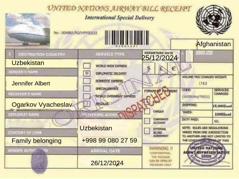 Afghanistan Uzbekistan: Jennifer Albert | PDF