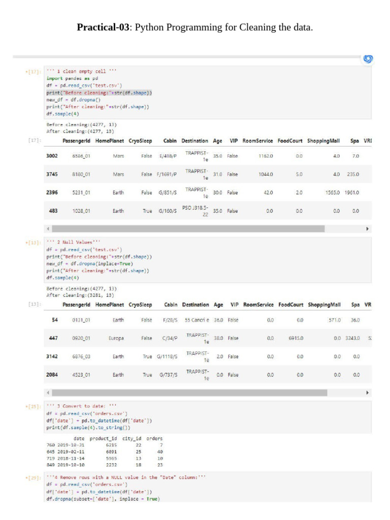 Practical 03 ML | PDF