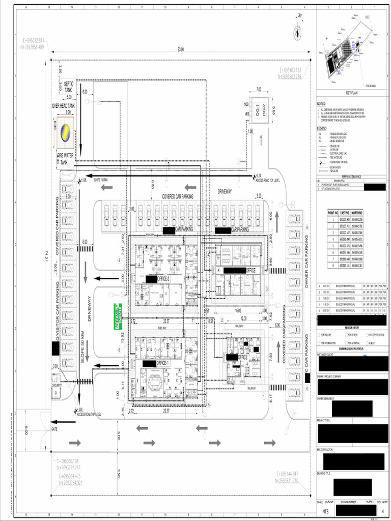 G01-800-002-R4-Site Office Layout | PDF