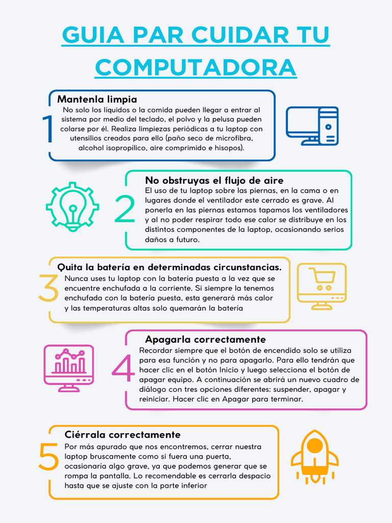 Guia para Cuidar Tu Computador | PDF