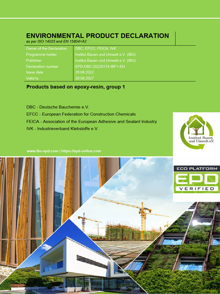 European_Model_EPD_epoxy-resin_group_1_2022-08-29_01 | PDF | Epoxy ...