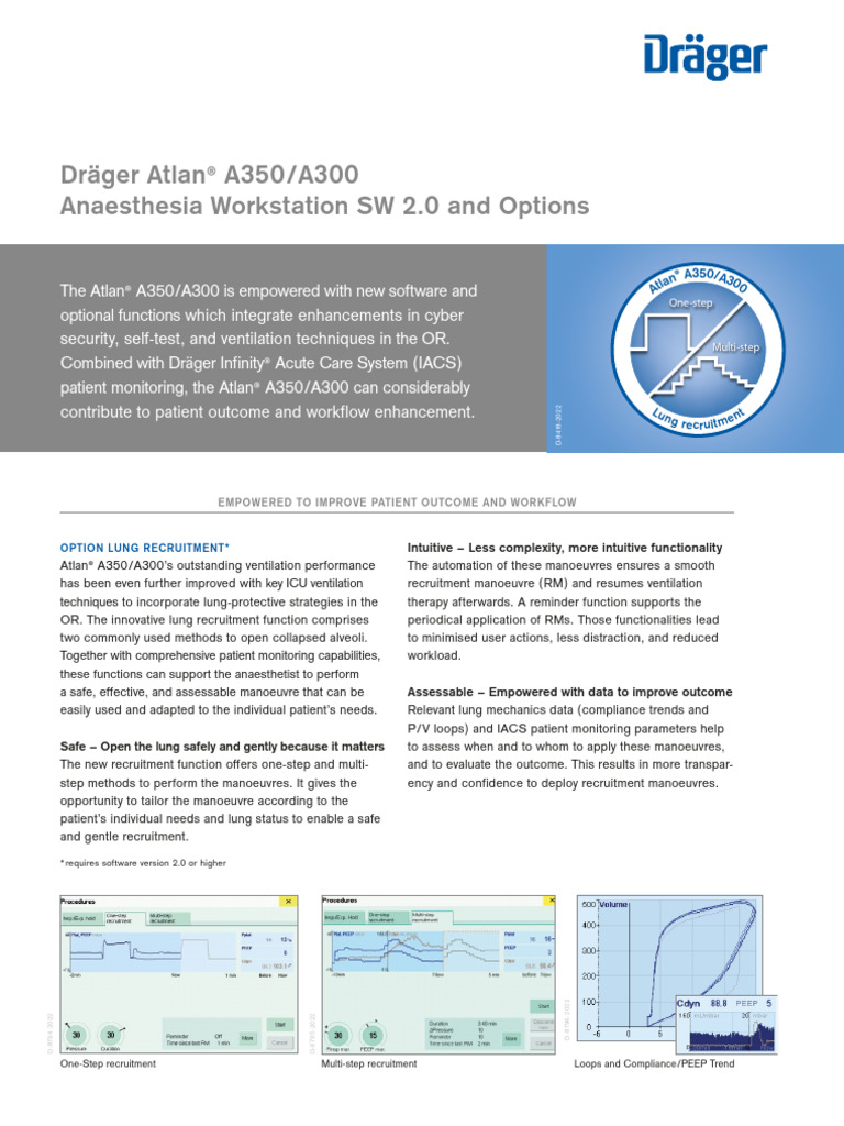Atlan A350 Lung Recruitment | PDF