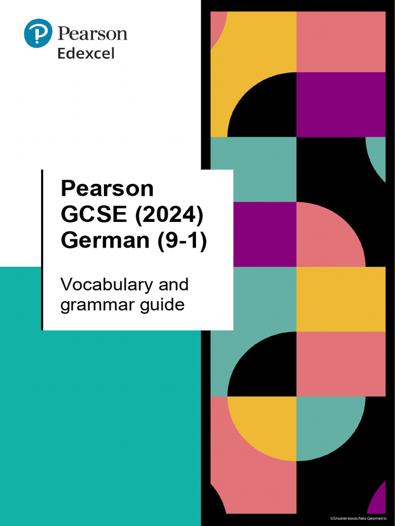 GCSE German Vocabulary & Grammar Guide | PDF | Grammatical Tense ...