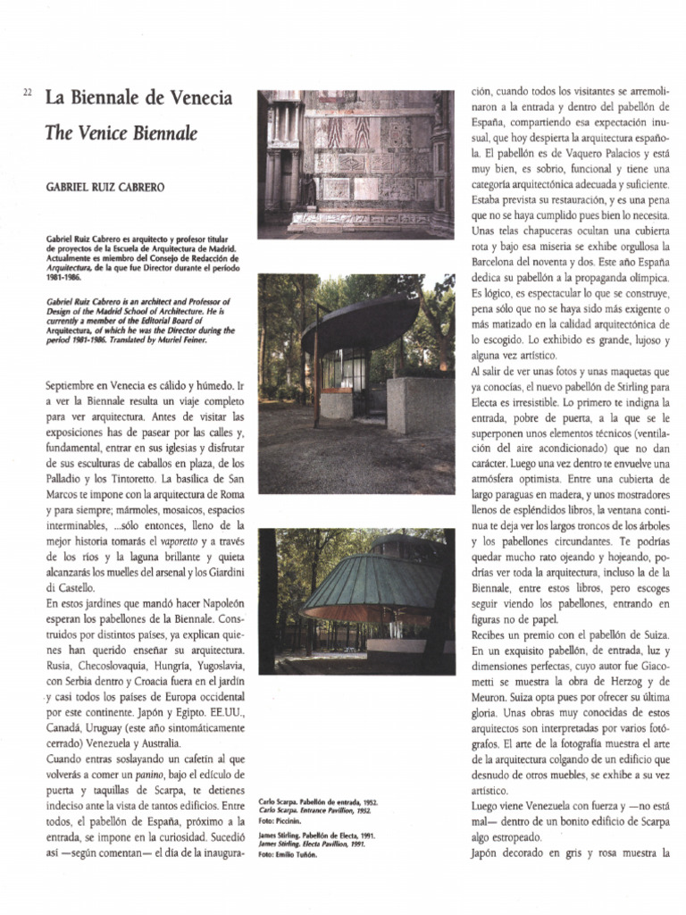 Revista Arquitectura 1992 n290 Pag22 38 | PDF