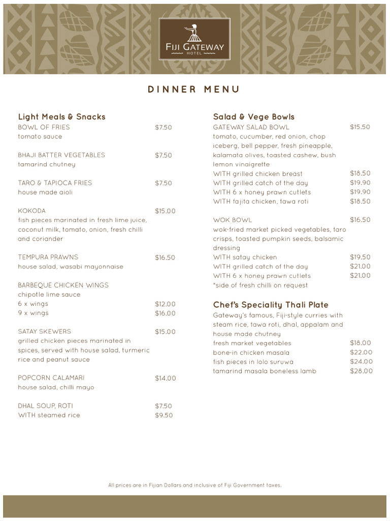 FGH Dinner 2021 1 | PDF