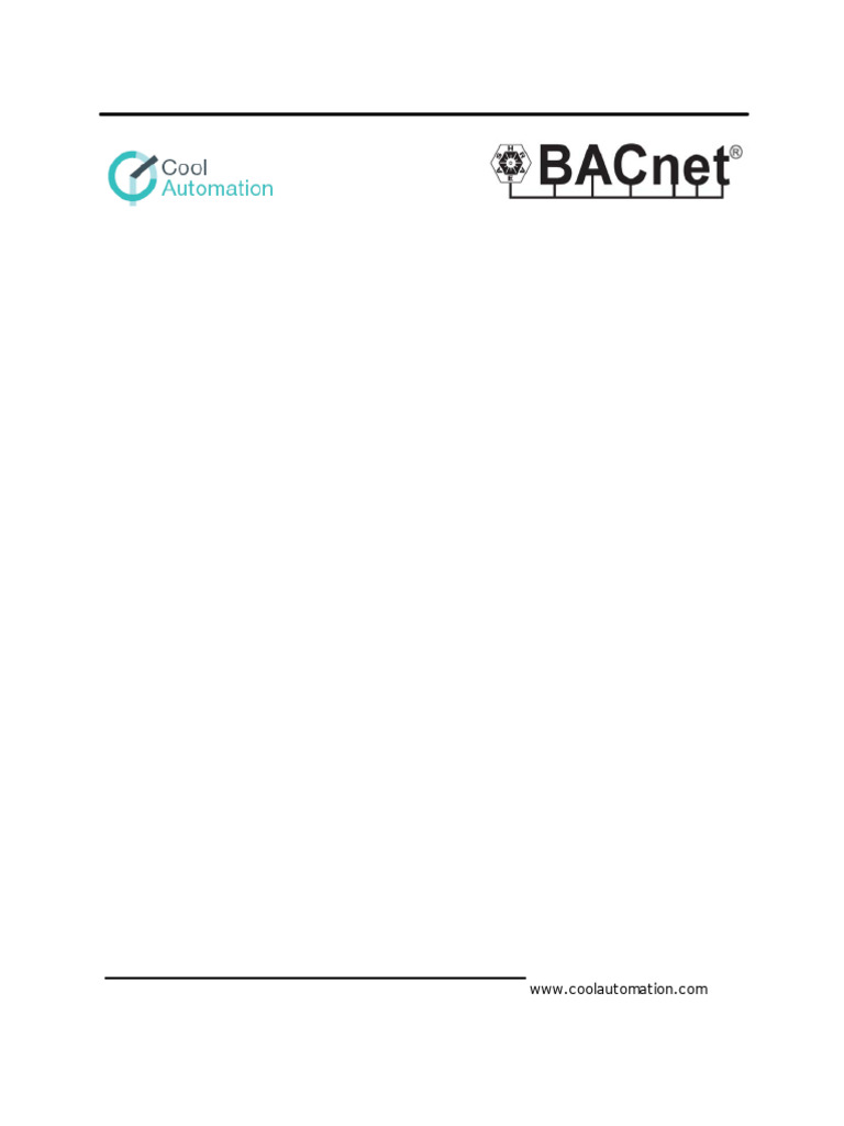 CoolMasterNet BACnet Guidelines | PDF