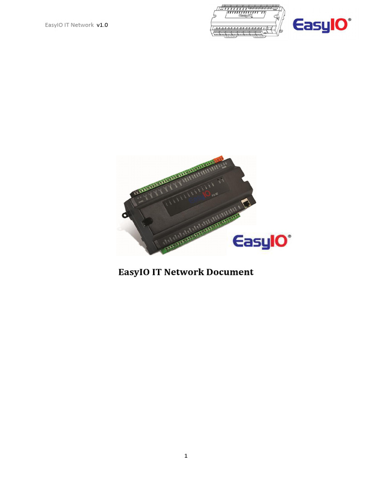 easyio_network_security_v1.0 | PDF | File Transfer Protocol | Ip Address