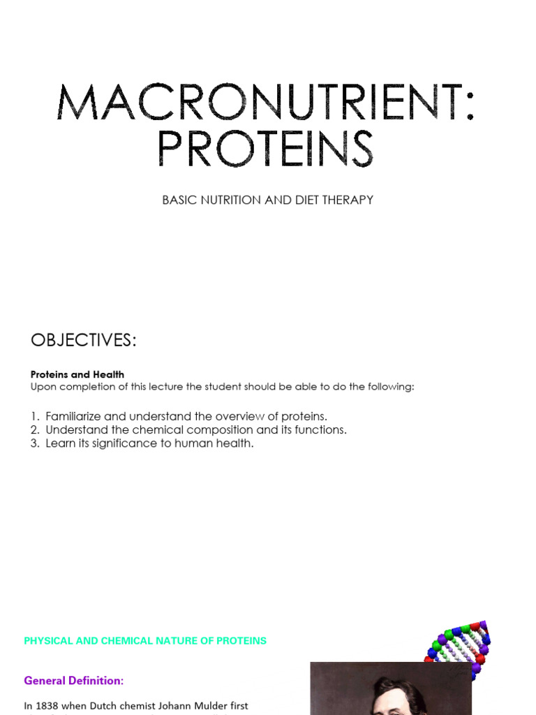 Proteins | PDF | Proteins | Diet (Nutrition)