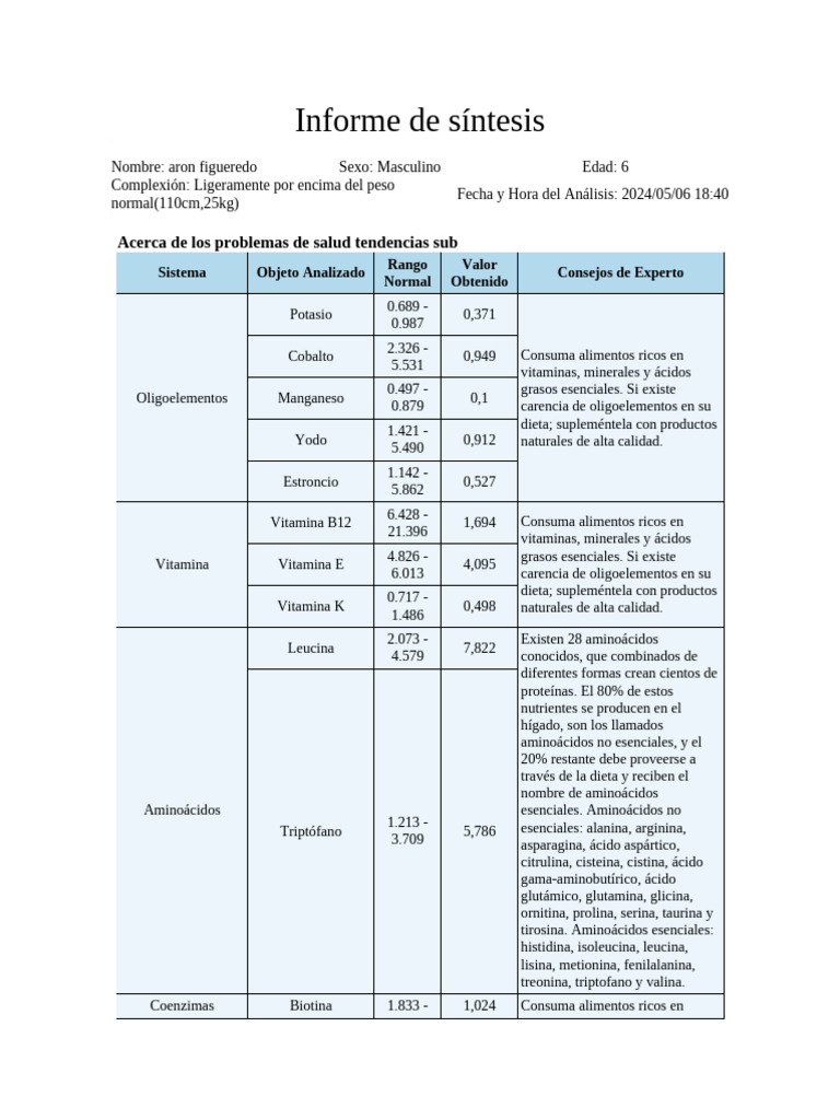 Arom | PDF | Aminoácidos | Alimentos