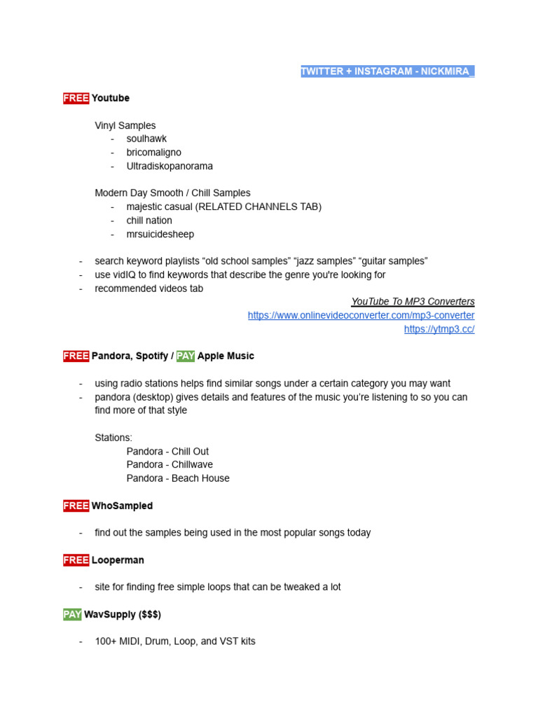 How To Find Samples | PDF