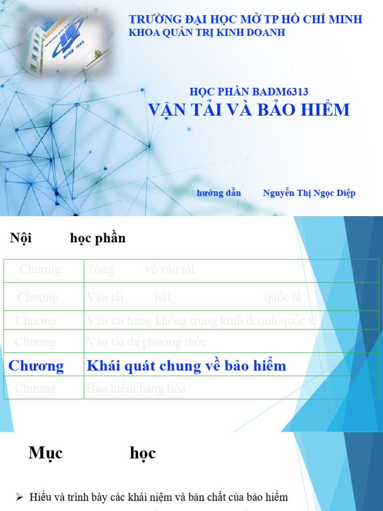 C5 - Tá - NG Quan Vá - Báº o Hiá ƑM (Final For Students) | PDF