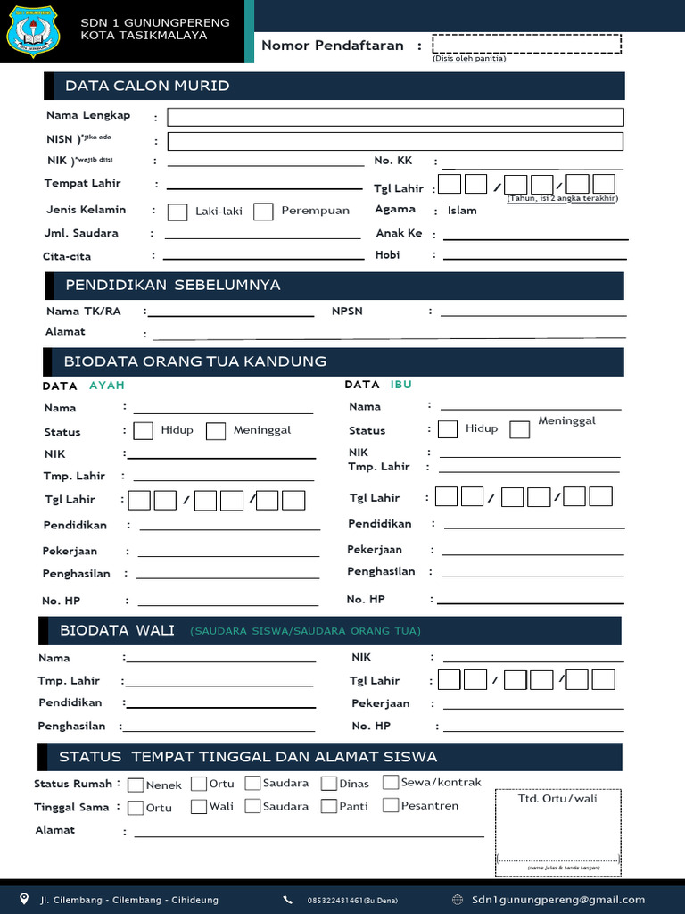 Form PPDB 2024-2025 | PDF