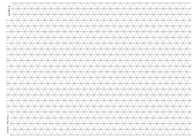 5 - Isometric Grid 10 MM | PDF