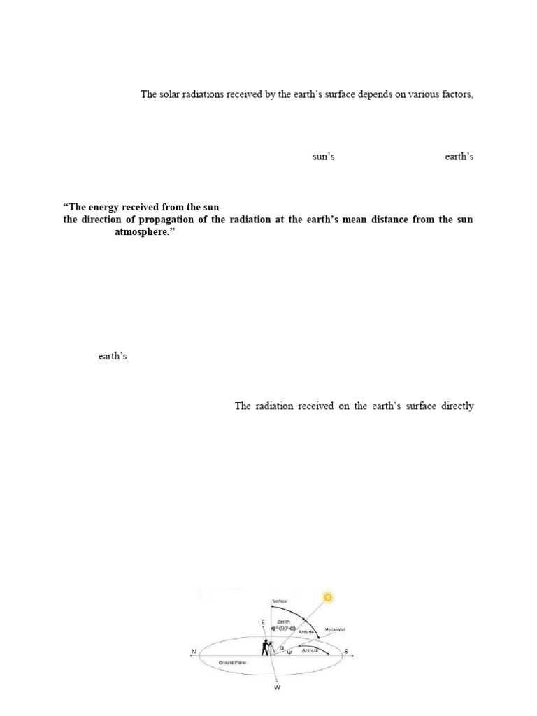 Unit 2 Solar Thermal Energy | PDF | Solar Energy | Heat Transfer