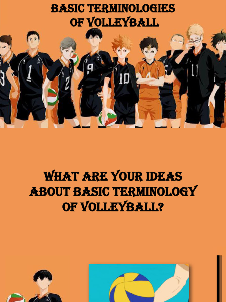 Volleyball Basic Terminology Guide | PDF | Volleyball | Indoor Sports