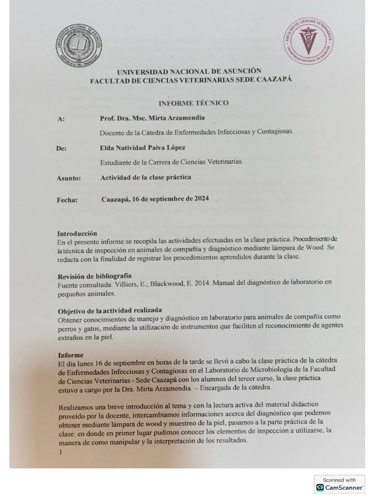 TP - Enf. Infecciosas - Elda Paiva | PDF