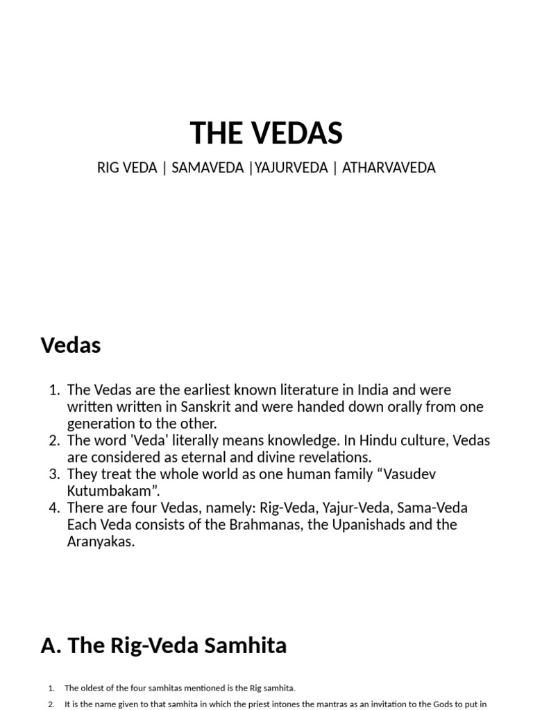 THE VEDAS PPT New Aktu | PDF | Vedas | Upanishads