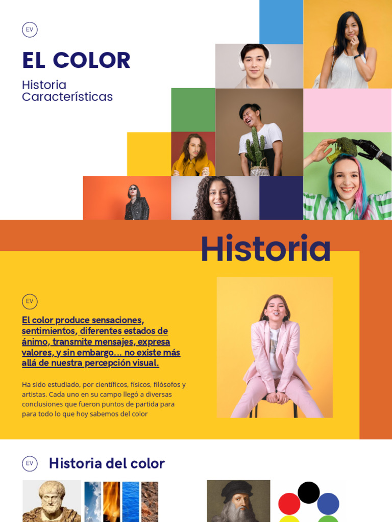 Historia y características del color | PDF | Color | Matiz
