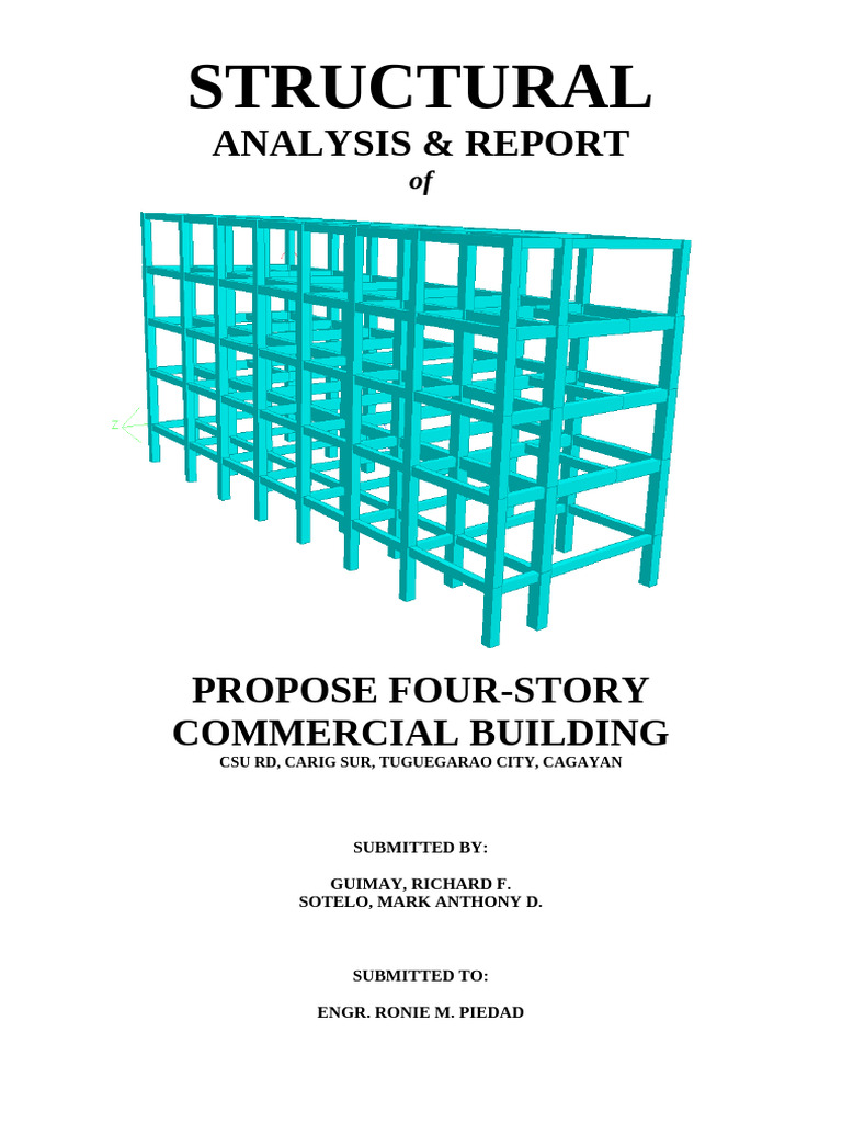 SAMPLE Structural-Analysis | PDF | Mechanical Engineering | Building ...