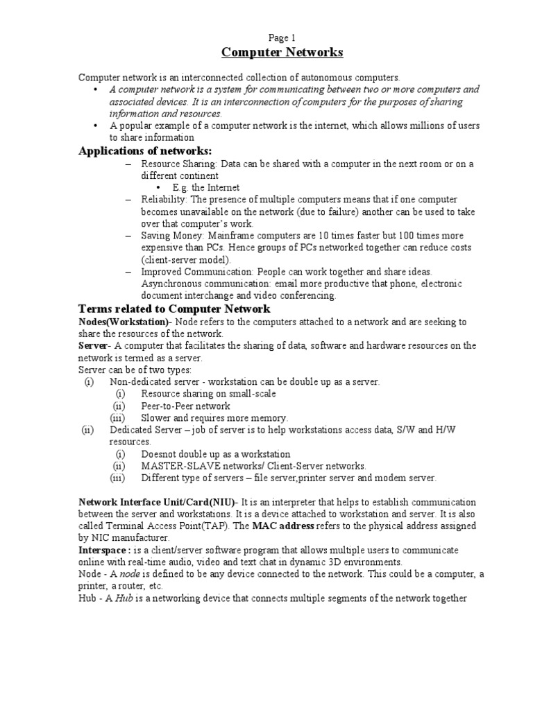 Networking | PDF | Network Topology | Computer Network
