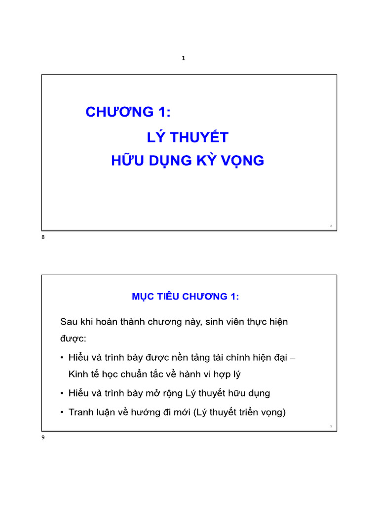 TCHV Chuong 1 | PDF