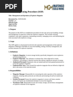 1 SOP+for+Explosives+and+Blasting+Operation | PDF | Explosive Material ...