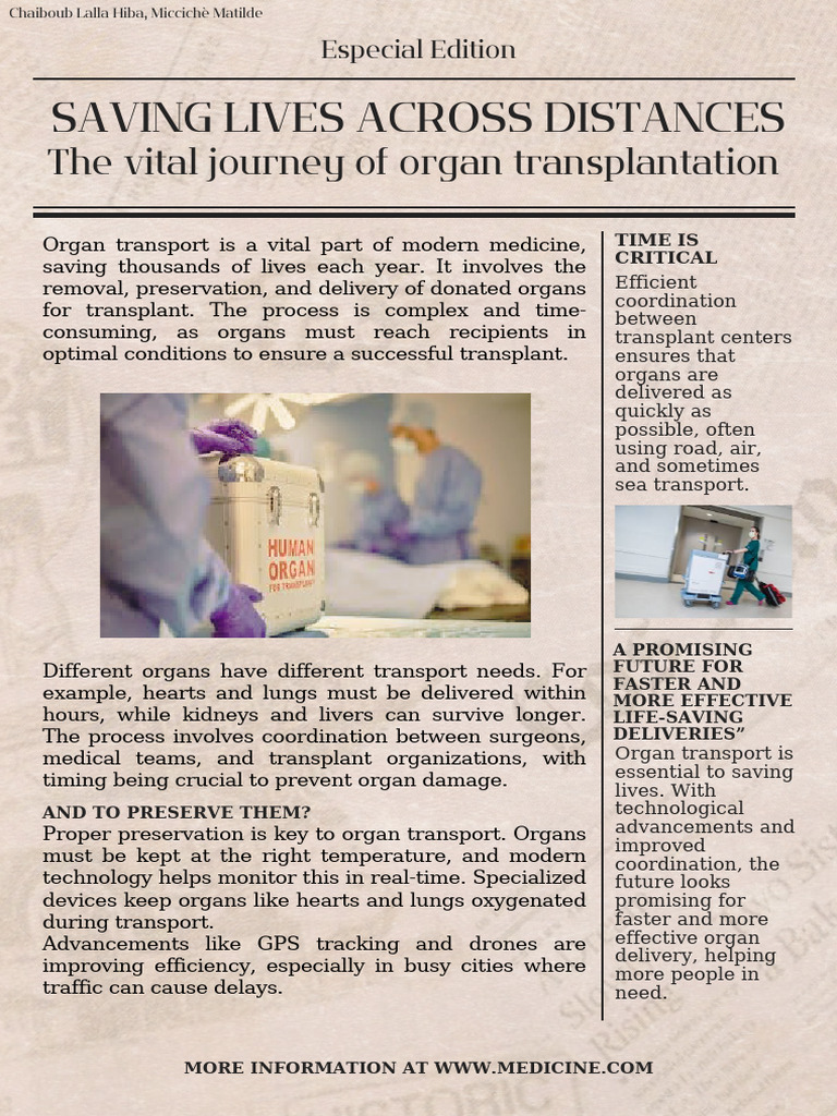 Trasporto D'organi | PDF | Organ Transplantation | Medicine