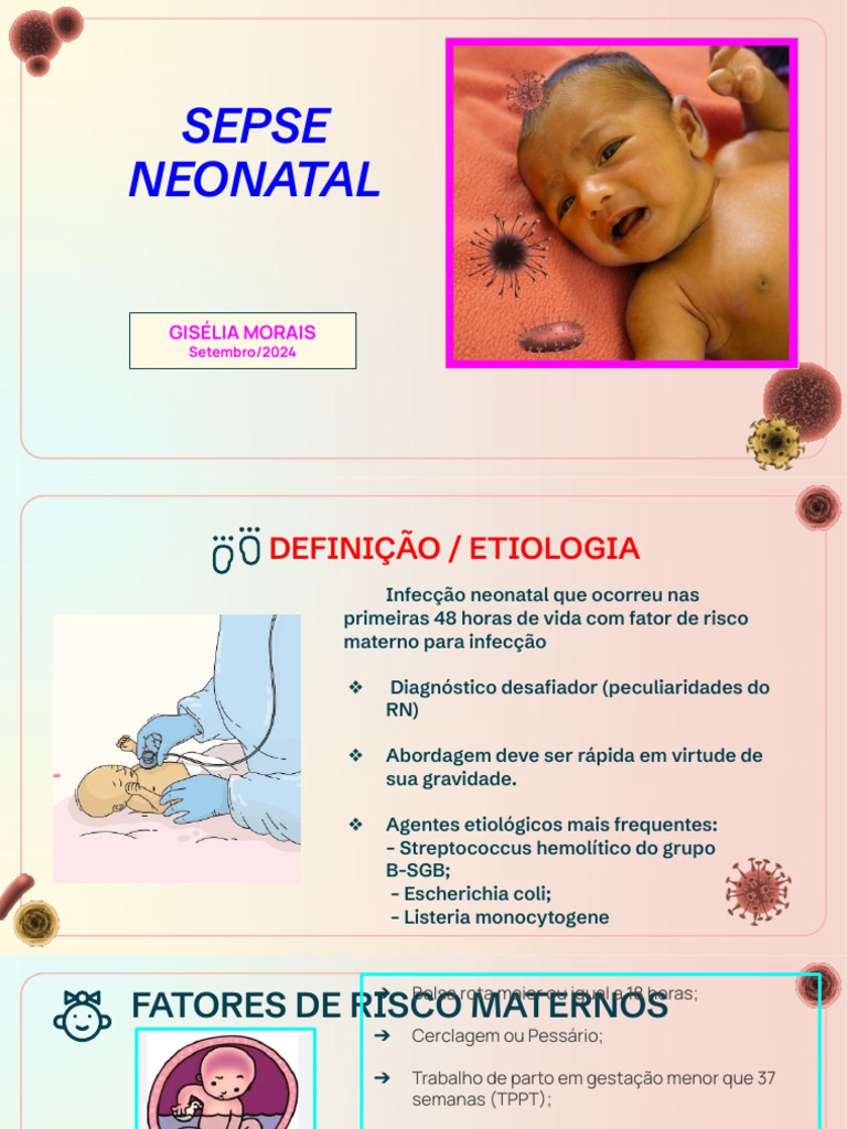 Sepse Neonatal HMAC | PDF | Sepse | Gravidez