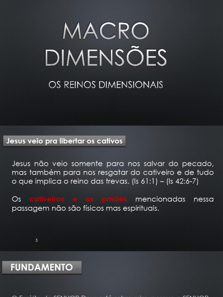 ALMA FRAGMENTADA E AS MACRO DIMENSÕES | PDF | Jesus | Isaías