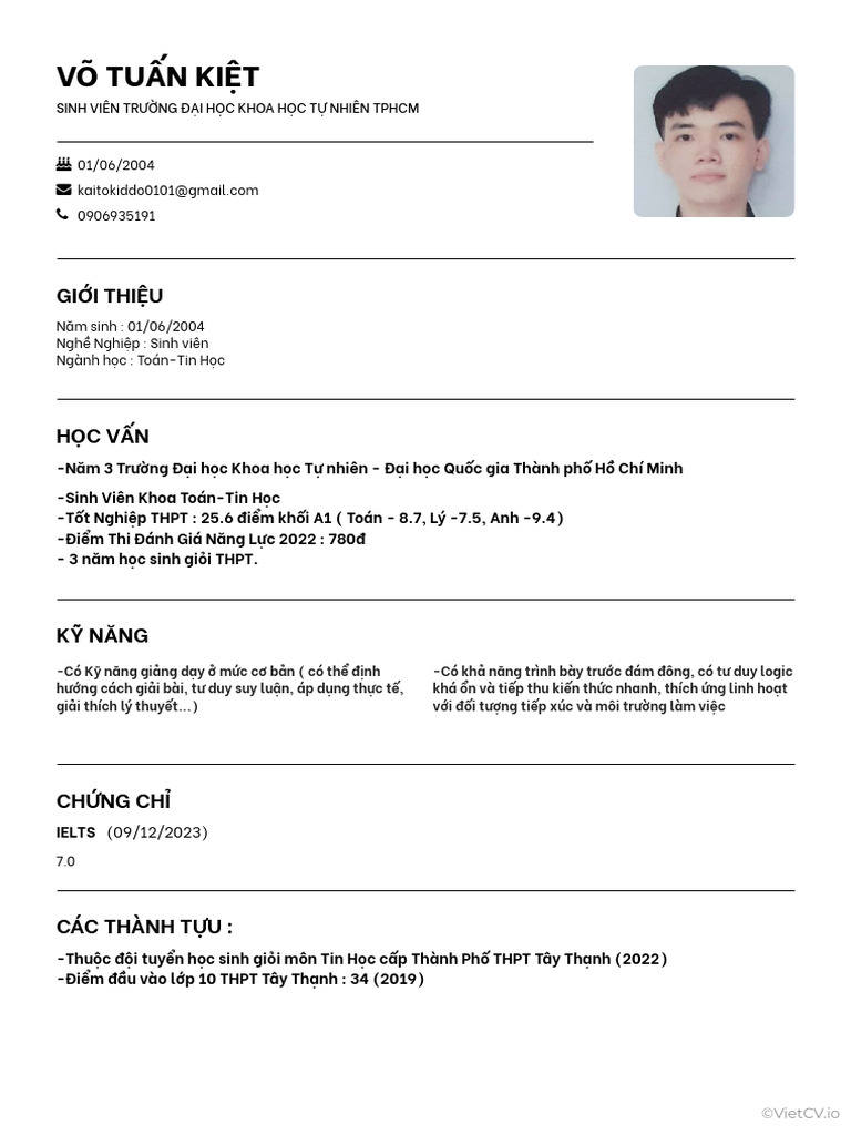 CV 111 | PDF