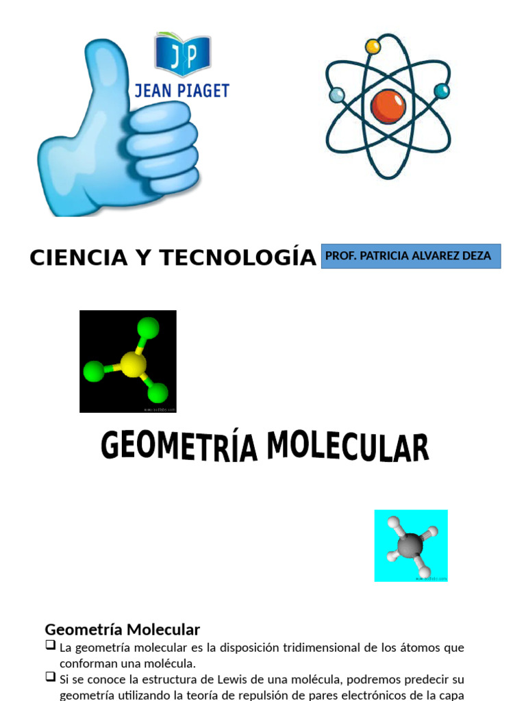 Clase 7-Geometría Molecular | PDF | Polaridad química | Enlace químico
