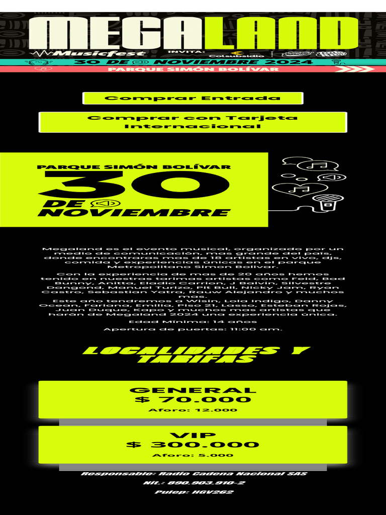 Megaland 2024 | PDF