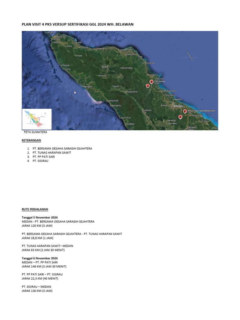 Peta Sumatera | PDF