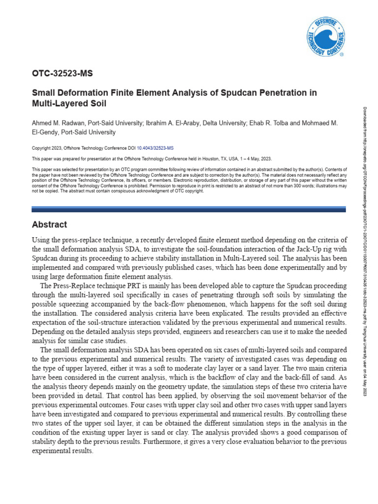 otc-32523-ms | PDF | Applied And Interdisciplinary Physics | Mechanical Engineering