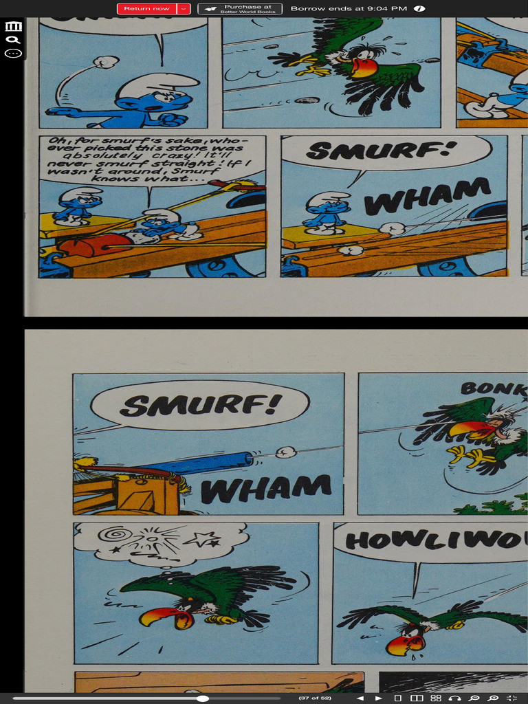 The Smurfs and the Howlibird a Smurfs graphic novel Peyo Free Download ...